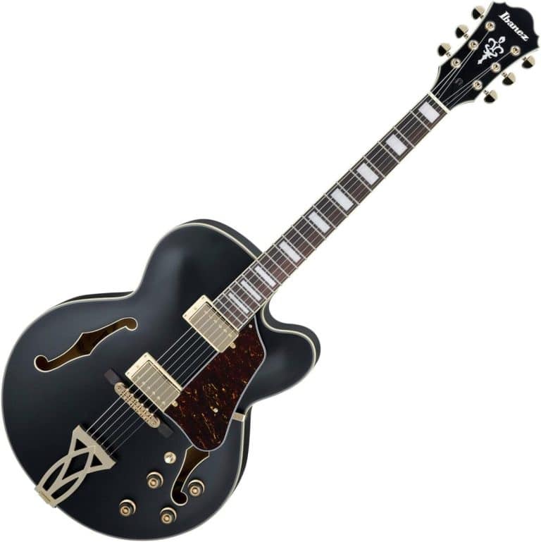 Test : guitare semi-acoustique Ibanez Artcore AF75G-BKF